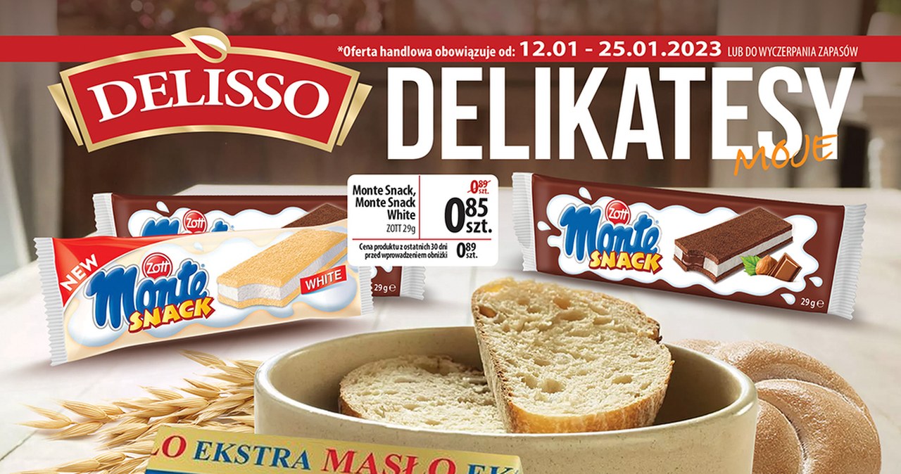 Delisso Gazetka Promocyjna - oferty, rabaty, kupony [12.01 do 25.01. ...