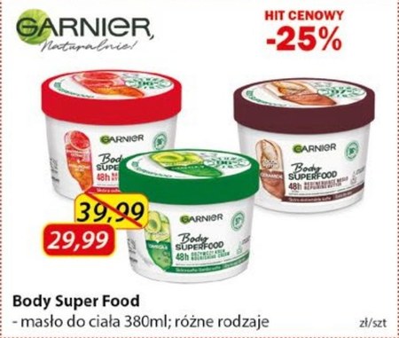Masło do ciała Garnier - 25% TANIEJ! - promocja Drogeria Kosmyk - Ding.pl