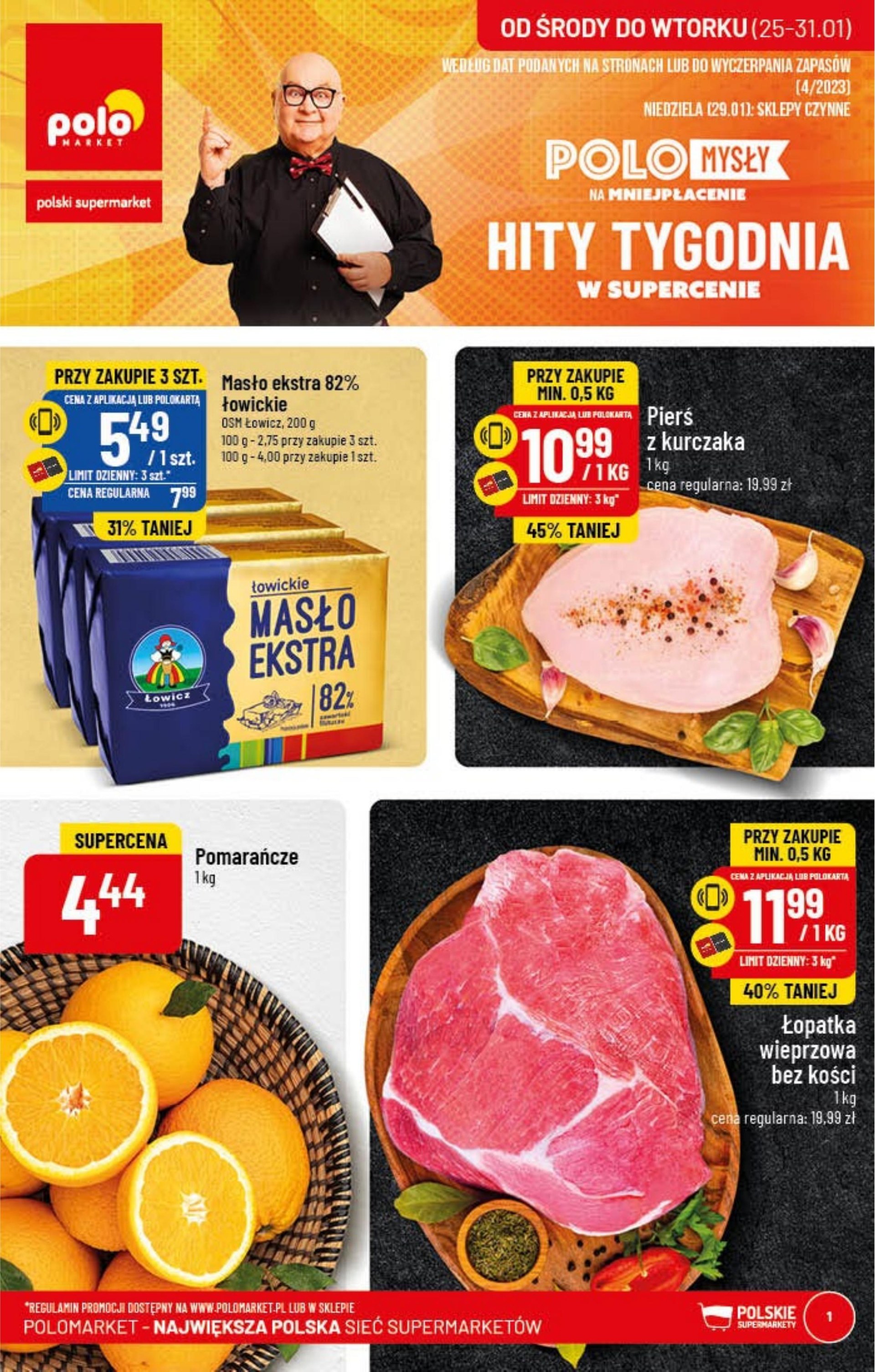 POLOmarket Gazetka promocyjna 25-31.01 | Okazjum.pl