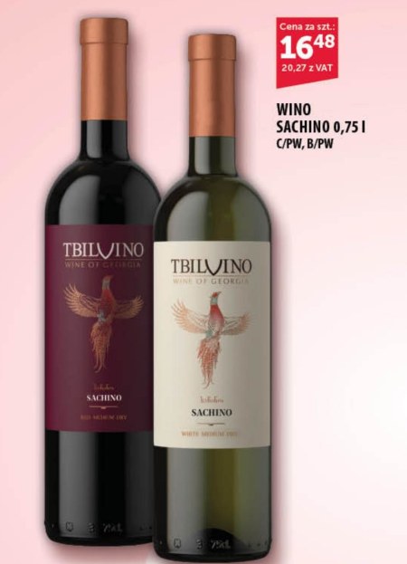 Wino Sachino - promocja Eurocash Cash&Carry - Ding.pl