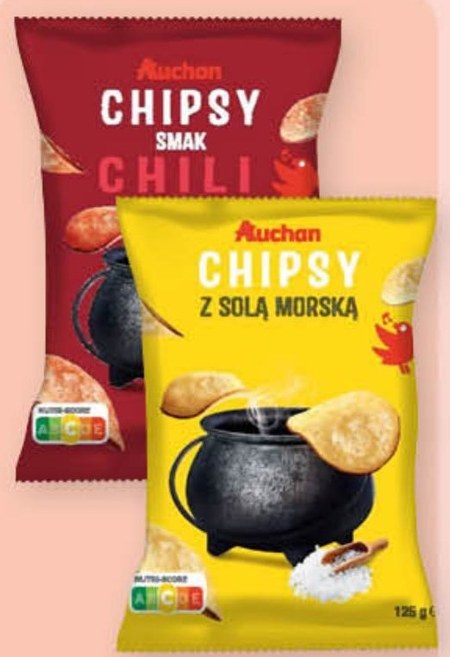 Chipsy Auchan - promocja Auchan Hipermarket - Ding.pl