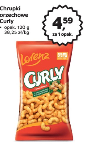 Archiwum | Curly Chrupki kukurydziane ze zmielonymi orzeszkami ziemnymi ...
