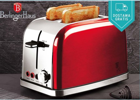 Toster Berlinger Haus - 24% TANIEJ! - promocja Biedronka - Ding.pl