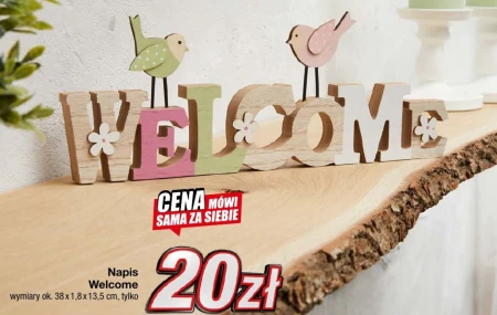 Napis dekoracyjny KIK - promocja KIK - Ding.pl