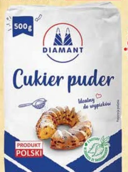 Diamant Cukier puder 500 g - promocja Dino - Ding.pl