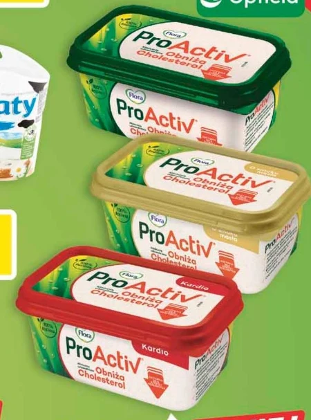 ProActiv Tłuszcz roślinny do smarowania o smaku masła 400 g - 33% ...