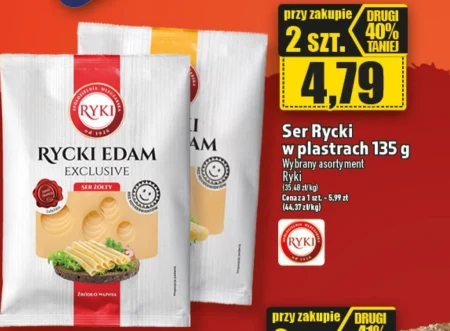 Ser Rycki Edam - promocja Topaz - Ding.pl