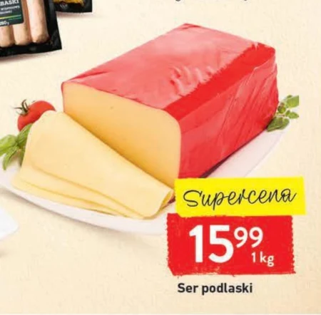 Włoszczowa Ser Podlaski typu holenderskiego - promocja Intermarche ...