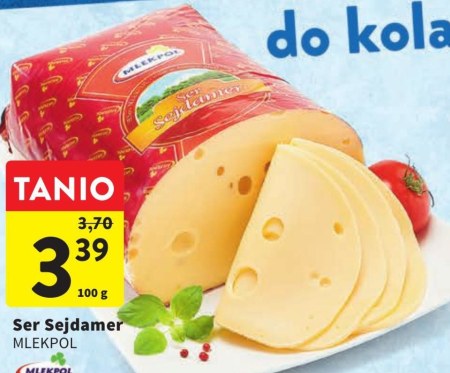 Ser Mlekpol - 8% TANIEJ! - promocja Intermarche Super - Ding.pl