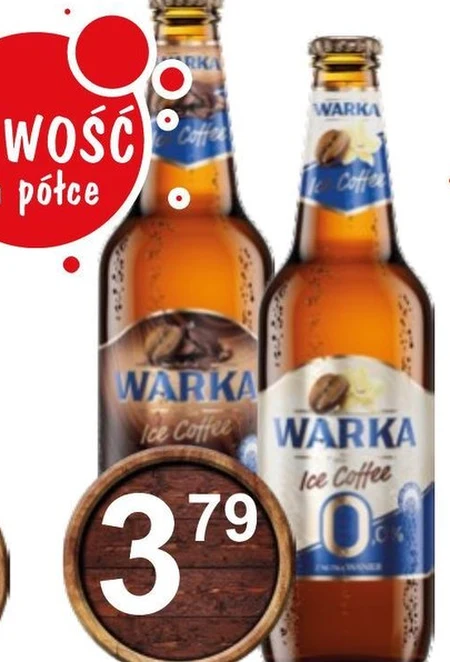 Warka Ice Coffee Bezalkoholowy napój piwny z nutką wanilii 500 ml ...