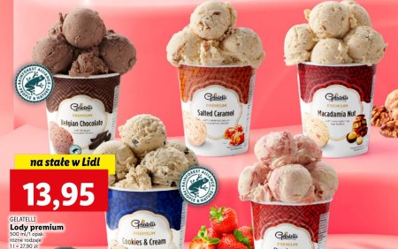 Lody Gelatelli - promocja Lidl - Ding.pl