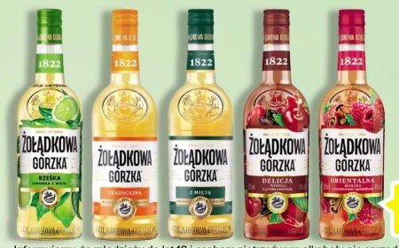 Wódka smakowa Żołądkowa Gorzka - promocja Carrefour - Ding.pl