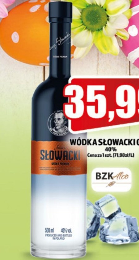 Wódka Słowacki - promocja Topaz - Ding.pl