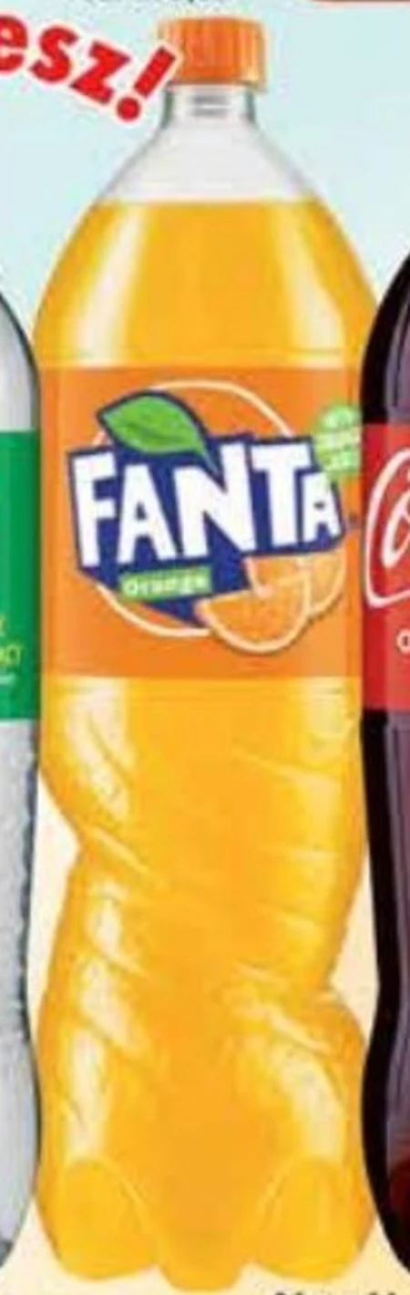 Fanta Napój gazowany o smaku pomarańczowym 2 l - promocja Dino - Ding.pl