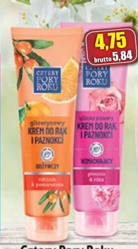 Krem do rąk Cztery pory roku - promocja At - Ding.pl Krem do rąk Cztery pory roku - promocja At - Ding.pl