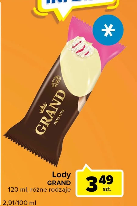 Lody Grand - promocja Carrefour Express - Ding.pl