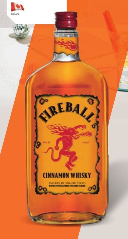 Whisky Fireball - promocja Stokrotka Express - Ding.pl