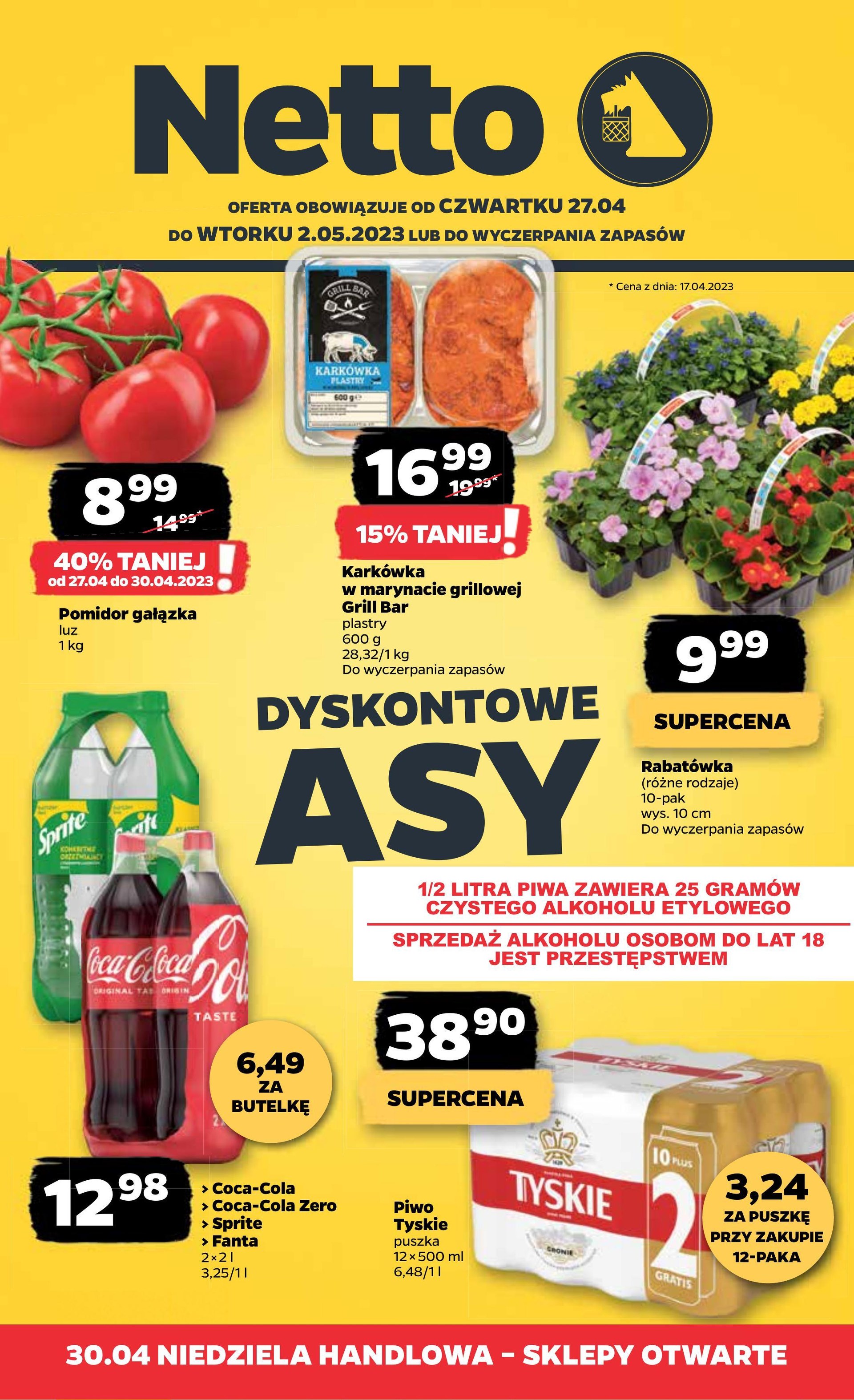 Netto Gazetka promocyjna 27.04-2.05 | Okazjum.pl