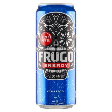 Frugo Energy Classico Gazowany napój energetyzujący 330 ml - promocja ...