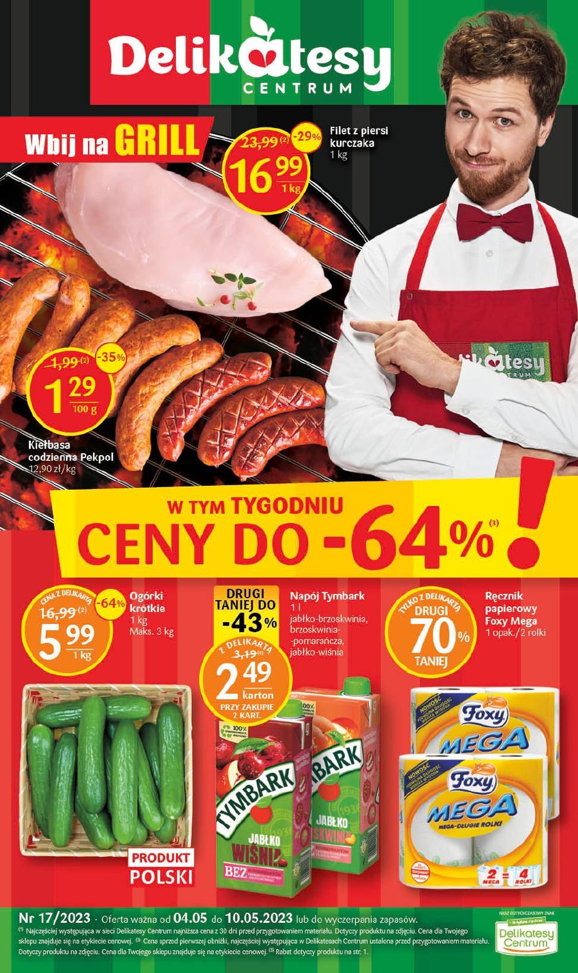 Delikatesy Centrum Gazetka promocyjna 4-10.05 | Okazjum.pl