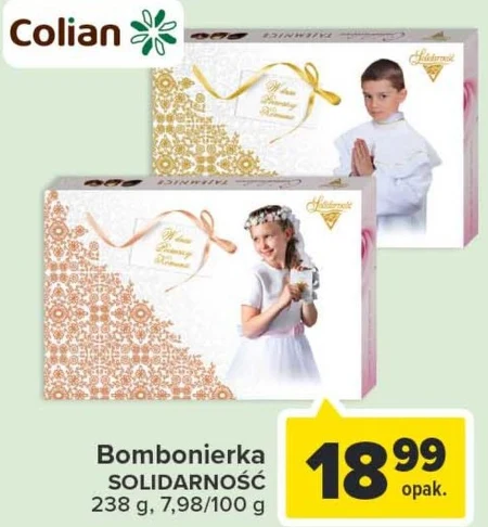 Bombonierka Solidarność - promocja Carrefour Market - Ding.pl