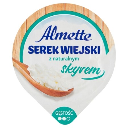 Almette Serek wiejski z naturalnym skyrem 150 g - promocja Jan - Ding.pl