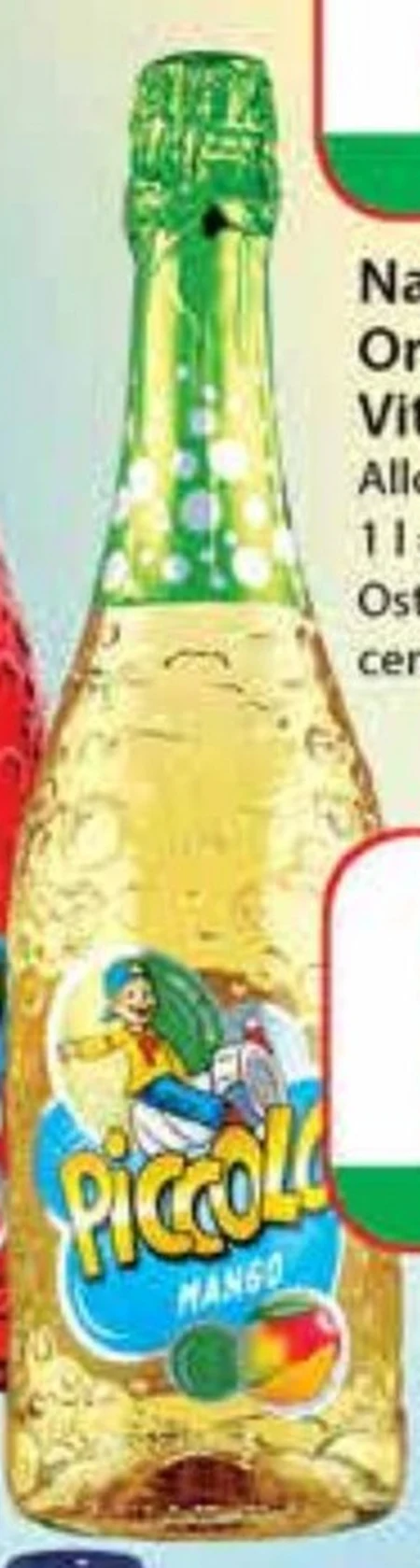Piccolo Napój bezalkoholowy gazowany o smaku mango 750 ml - 10% TANIEJ ...