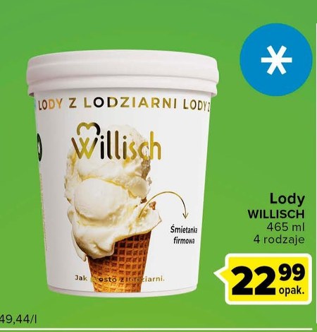 Lody Willisch - promocja Carrefour Express - Ding.pl