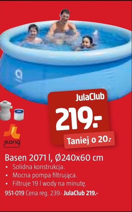 Basen - 8% TANIEJ! - promocja Jula - Ding.pl