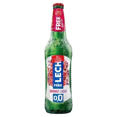 Lech Free Piwo bezalkoholowe granat i acai 500 ml - promocja Lewiatan ...