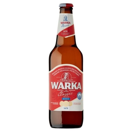 Warka Classic Piwo jasne 500 ml - 15% TANIEJ! - promocja PSS Społem ...