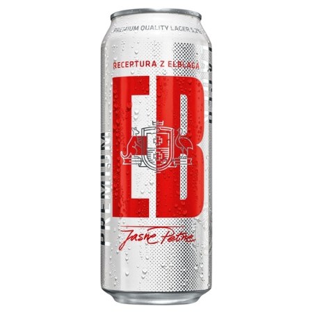 EB Piwo jasne pełne 500 ml - promocja Żabka - Ding.pl