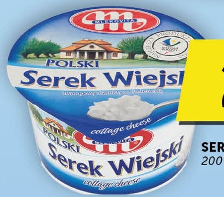 Serek wiejski Mlekovita - promocja Groszek - Ding.pl