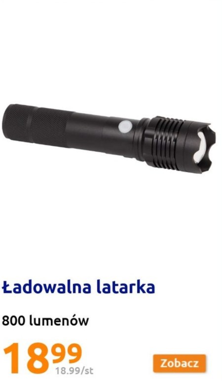 Latarka - promocja Action - Ding.pl