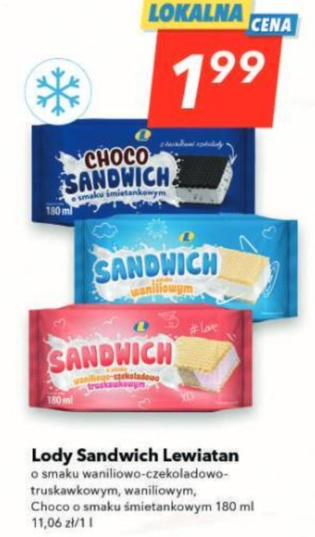 Lody Lewiatan - promocja Lewiatan - Ding.pl