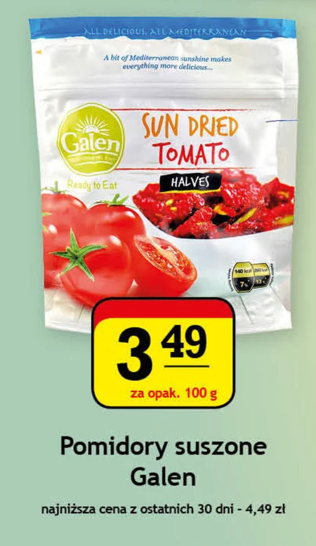 Pomidory suszone Galen - promocja Gram Market - Ding.pl