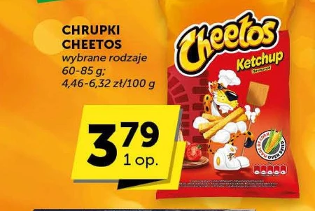 Cheetos Hashtags Chrupki kukurydziane o smaku tosta z ketchupem 130 g ...