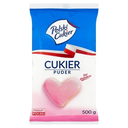 Polski Cukier Cukier puder 500 g - promocja E.Leclerc - Ding.pl