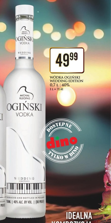 Wódka Ogiński - promocja Dino - Ding.pl