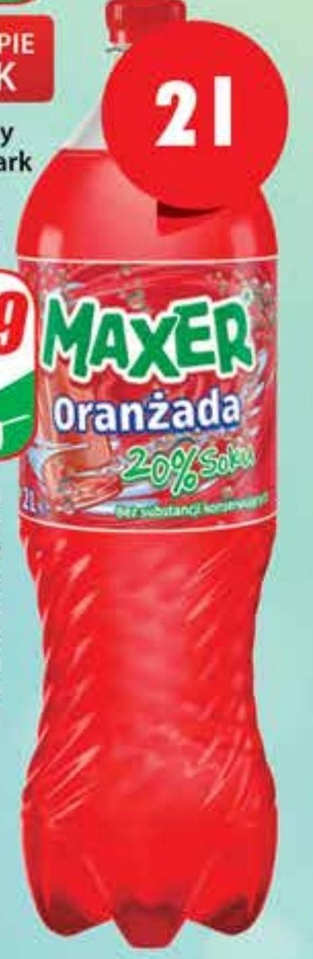 Napój gazowany Maxer - 12% TANIEJ! - promocja Dino - Ding.pl