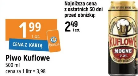 Piwo Kuflowe - 20% TANIEJ! - promocja E.Leclerc - Ding.pl