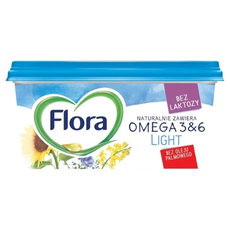 Flora Light Tłuszcz do smarowania 400 g - promocja Auchan Supermarket ...