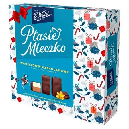 E. Wedel Ptasie mleczko waniliowo-czekoladowe w czekoladzie deserowej ...