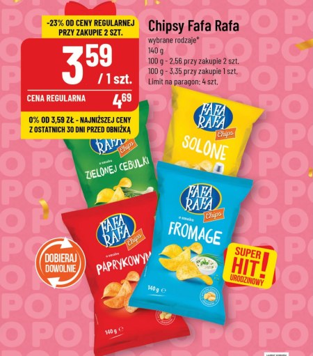 Chipsy - 23% TANIEJ! - promocja POLOmarket - Ding.pl