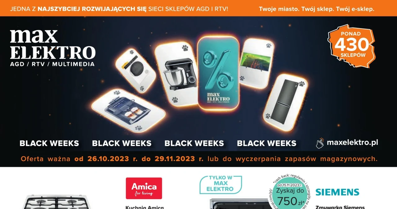 Max Elektro Gazetka Promocyjna - oferty, rabaty, kupony [26.10 do 29.11 ...