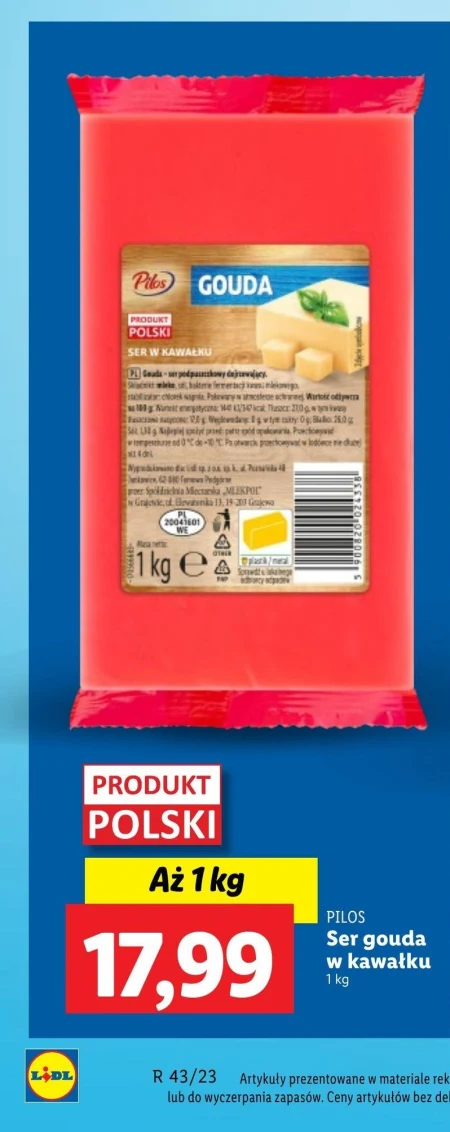 Ser Pilos - promocja Lidl - Ding.pl