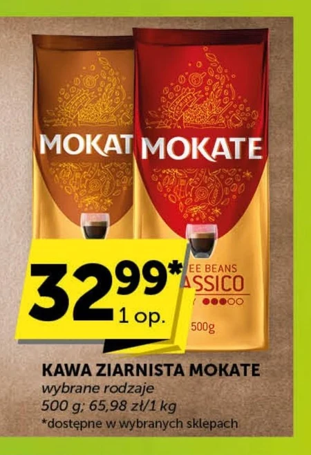Kawa ziarnista Mokate - promocja Euro Sklep - Ding.pl
