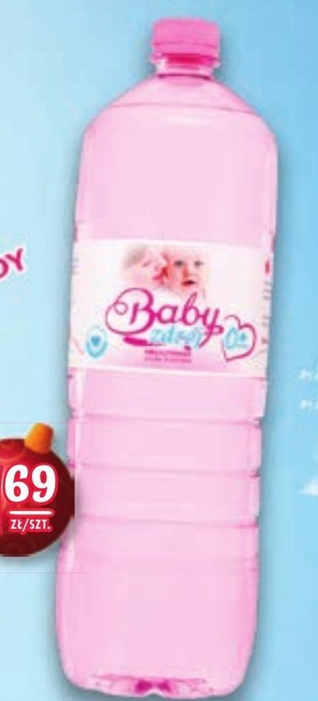 Woda Baby Zdrój - promocja Stokrotka Supermarket - Ding.pl