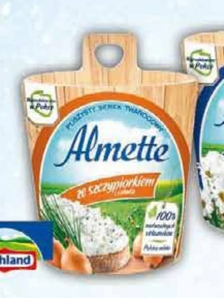 Almette Puszysty serek twarogowy ze szczypiorkiem i cebulą 150 g - 24% ...
