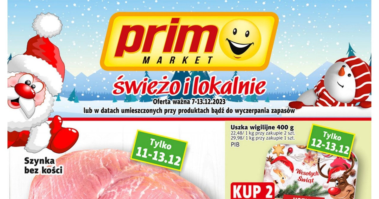 Prim Market Gazetka Promocyjna - oferty, rabaty, kupony [07.12 do 13.12 ...